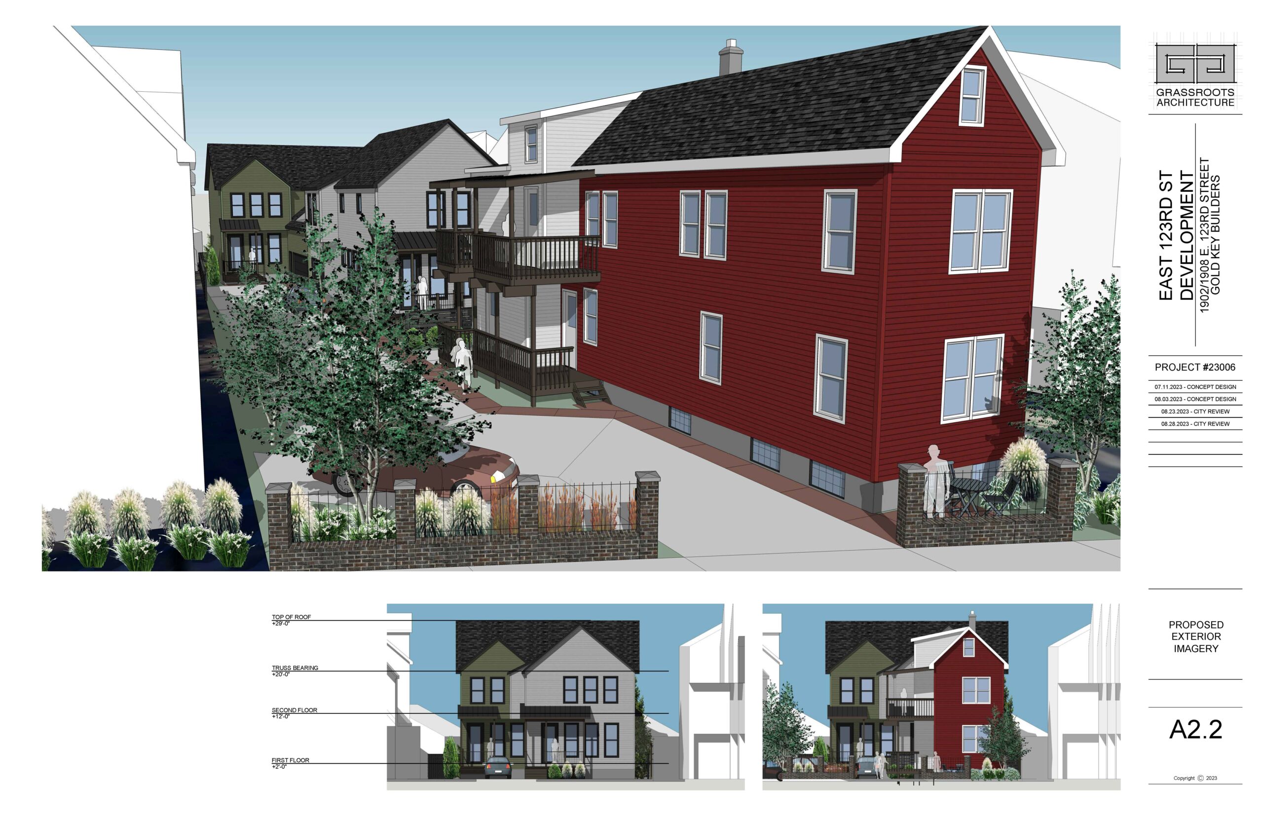 Project - E 123 Homes - GRASSROOTS ARCHITECTURE